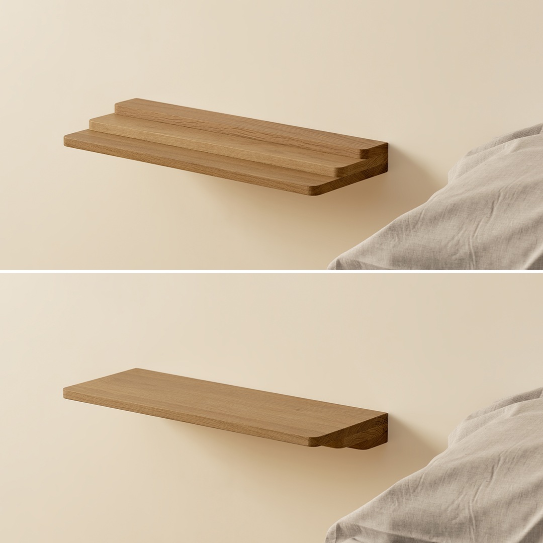 【お取り寄せ】esaila (エサイラ) 123 Shelf (123 シェルフ) ナチュラルオーク/ブラックオーク/グレーオーク インテリア ...