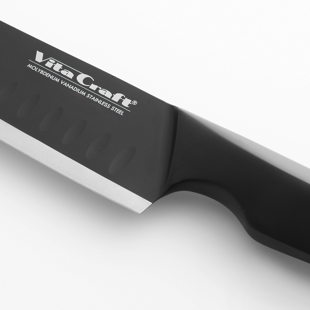 【お取り寄せ】Vita Craft (ビタクラフト) SOLID KNIFE BLACK 三徳ナイフ 包丁/調理器具/オールステンレス|Vita Craft - SOLID KNIFE ...
