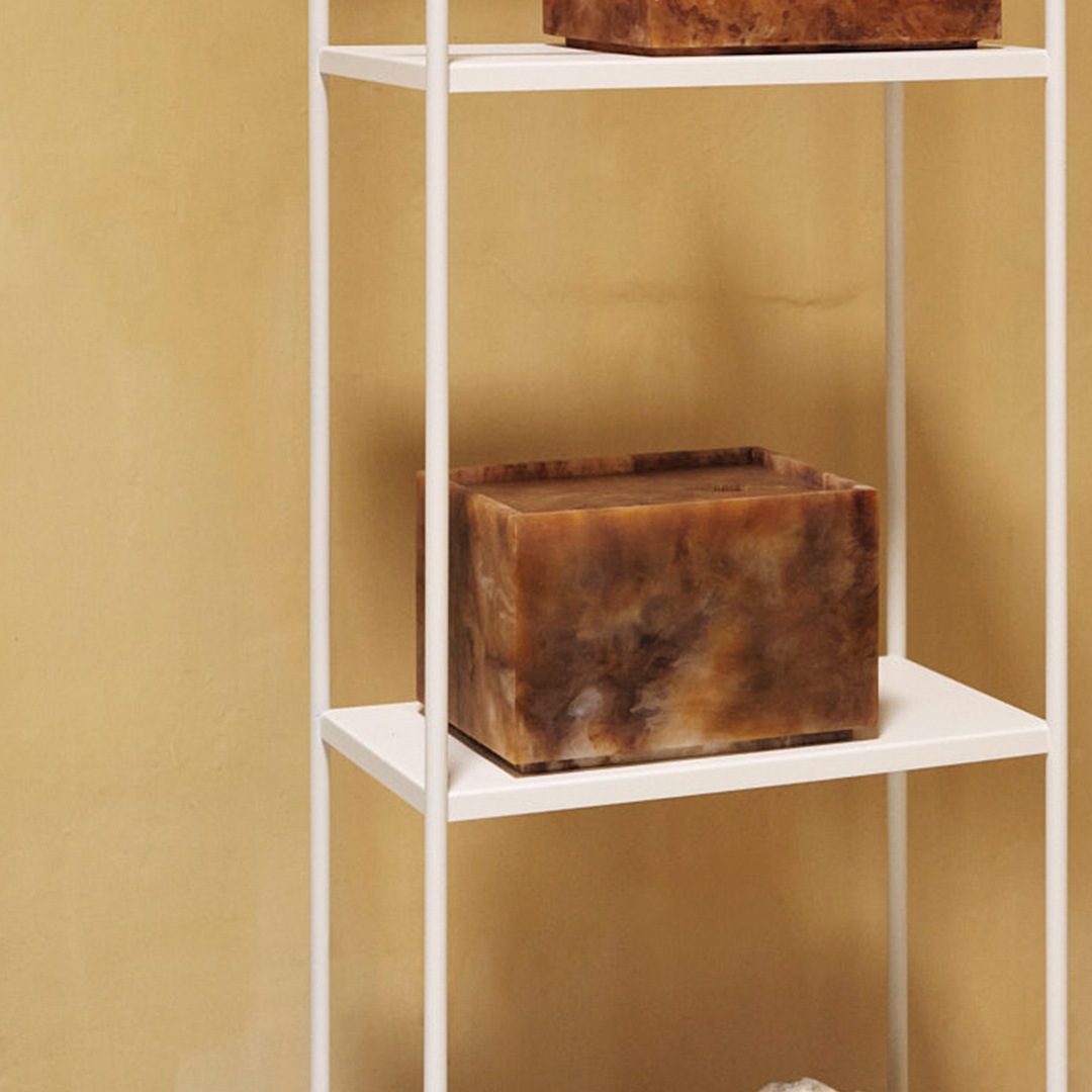 【国内在庫あり】Ferm Living (ファームリビング) Mist Box (ミスト ボックス) 10×15 チャコール/エメラルド オフ ...