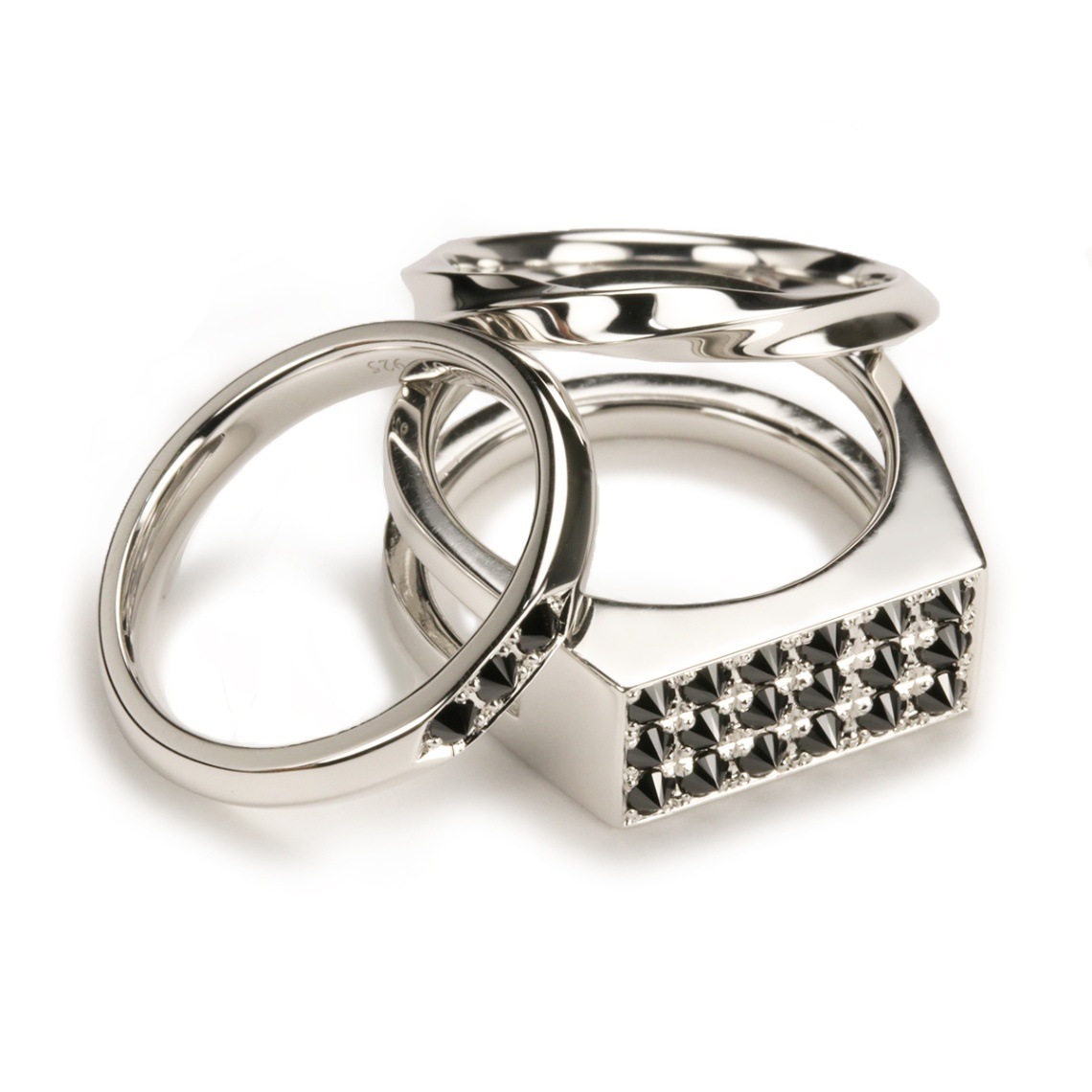 Over Culet Space Ring (3本セット) | HOOT,RING | 甲府宝飾 | 品揃え豊富なハンドメイドジュエリー ...