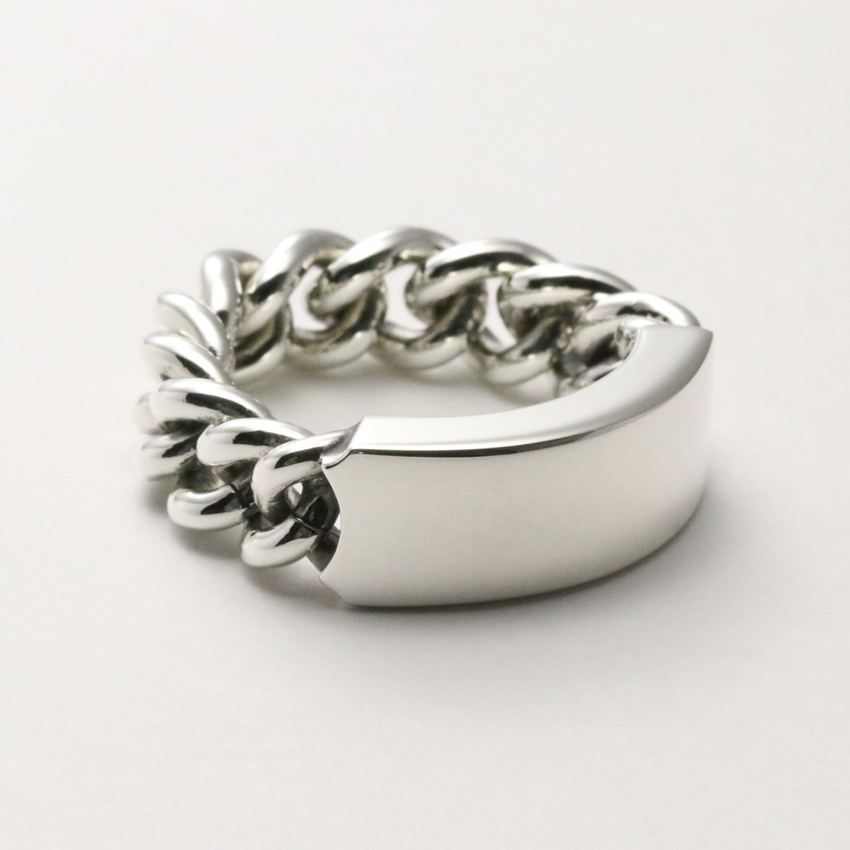 Blank logo ID Chain Ring | HOOT,RING | 甲府宝飾 | 品揃え豊富なハンドメイドジュエリー KOFU ...