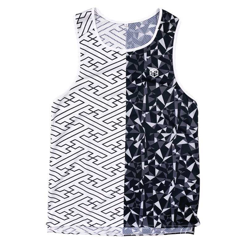 クラップアパレル シングレット トライアングルブラック （ユニセックス）(krptanktblk) rtank | ランニング・陸上 ...