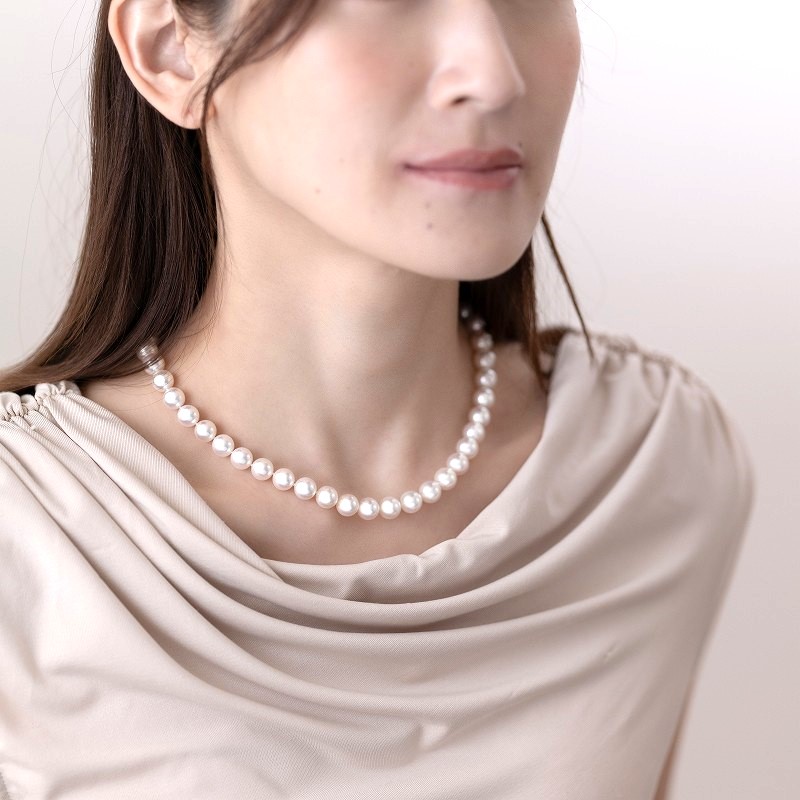 calvina(カルヴィナ) アコヤパールホワイト最高級ネックレス｜自由が丘COUGUE（クーゲ）