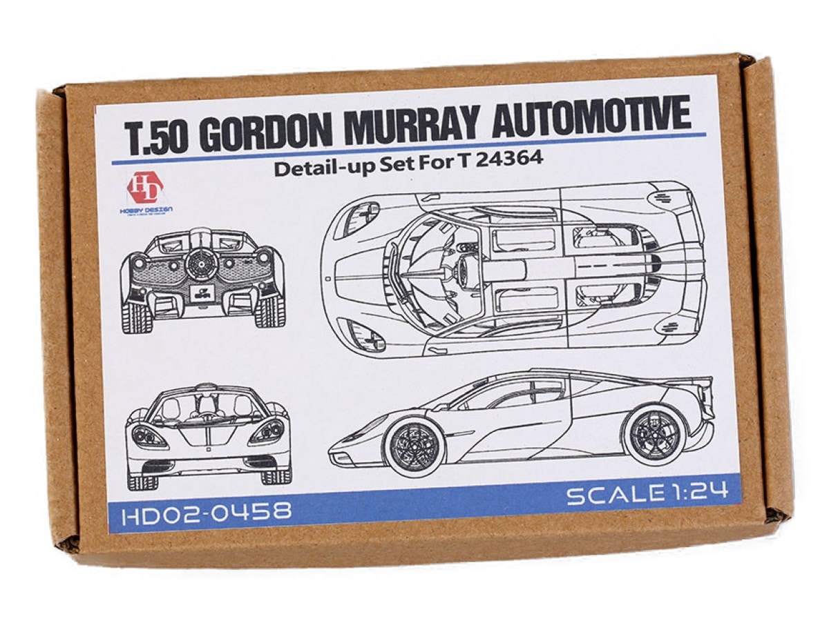 ホビーデザイン HOBBY DESIGN 1/24 ゴードンマーレー T50 オートモーティブ ディティールアップパーツ タミヤ対応 HD02 ...