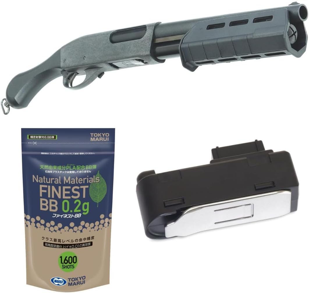 3点セット マルゼン CA870 TAC-10 エアーコッキング ショットガン 18歳以上 エアガン マガジン BB弾 | ガン,ライフル ...