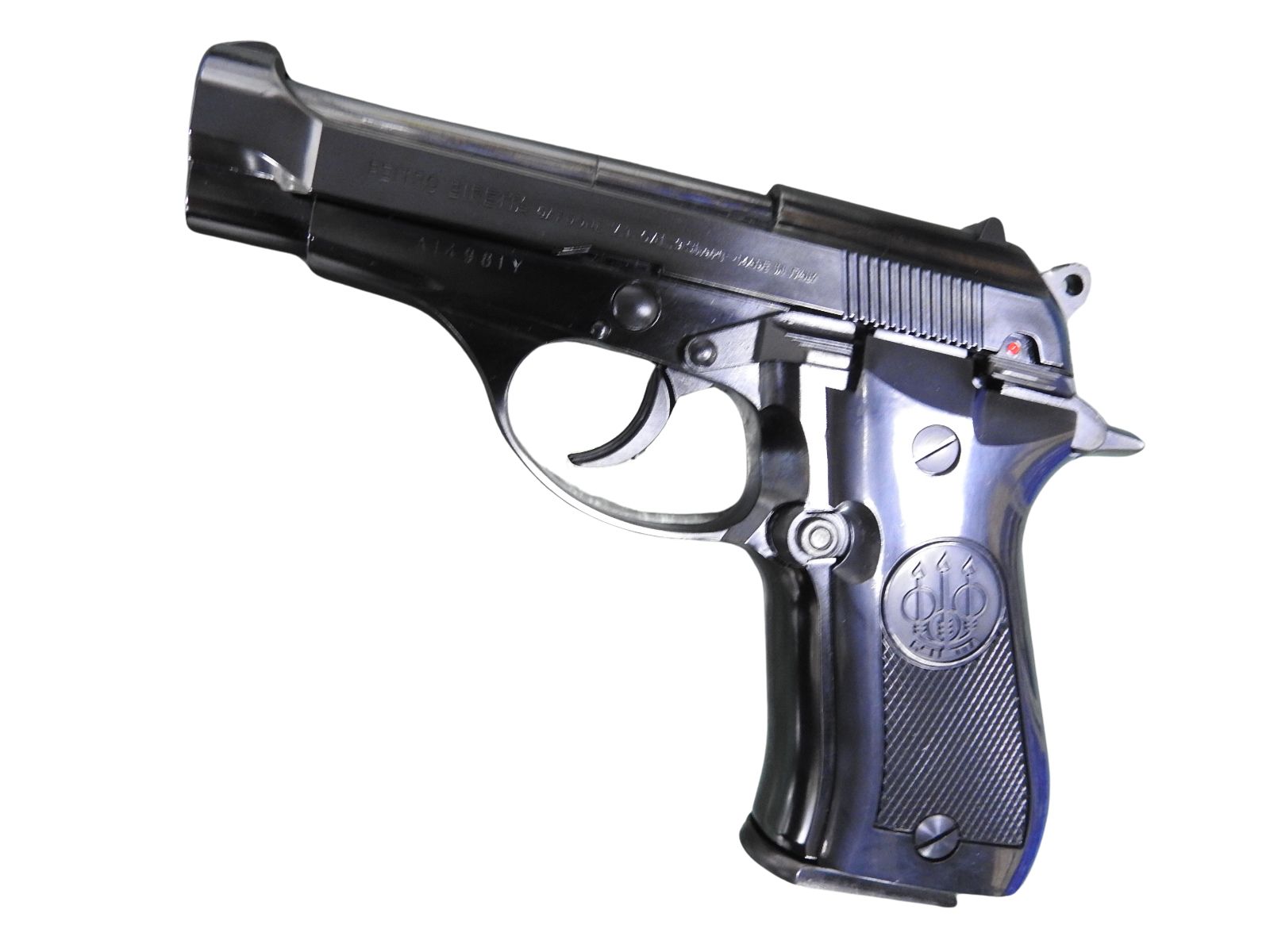 マルシン MARUSHIN モデルガン M84 WディープブラックABS プラグリップ仕様 X-PFC 発火 完成品 (4920136015661) | ガン,ハンドガン,モデルガン ...