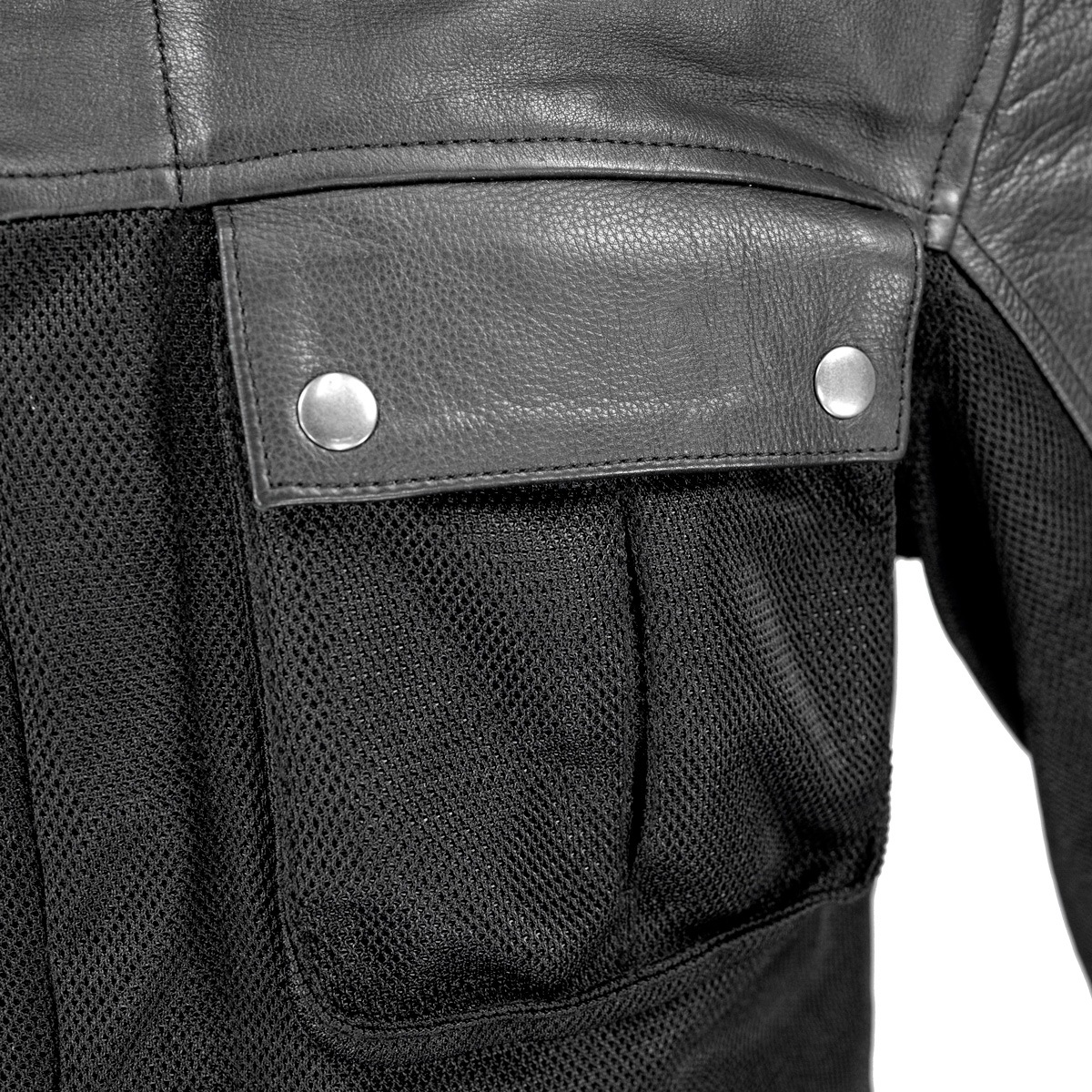 【コミネ公式】JK-170 レザーメッシュロングジャケット | CATEGORY,ジャケット,ハーフメッシュジャケット | KOMINE Online Store