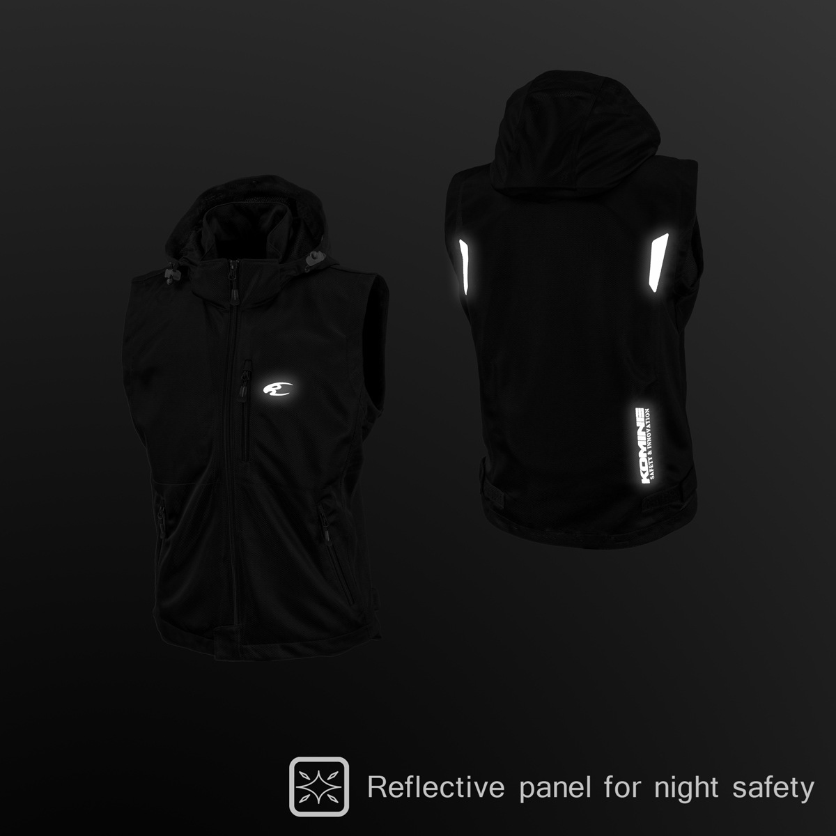 【コミネ公式】JK-183 CE2 エニグマメッシュプロテクションベスト | KOMINE | KOMINE Online Store