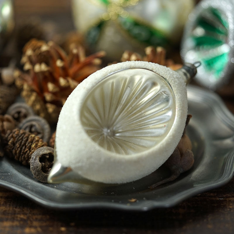 マーキュリーガラスのリフレクターオーナメントW6.5×H13cm gx-588の通販｜こよなくアンティーク