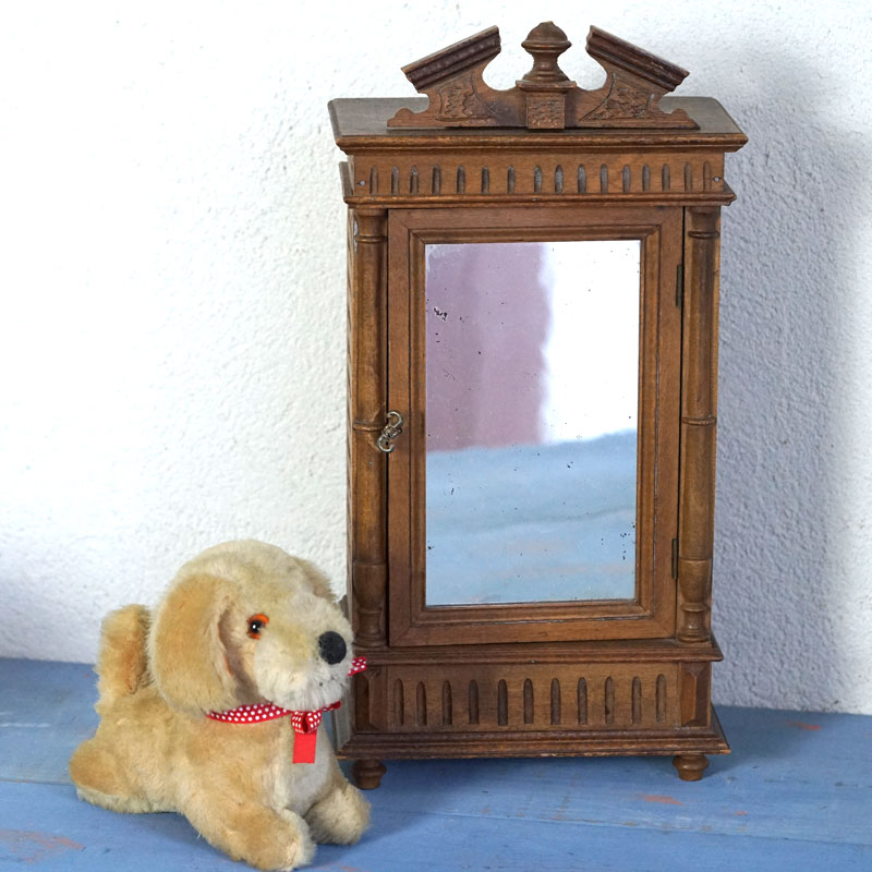 アンティークミニチュアワードローブH37×W19×D9.5cm 1908年以前 gt-965の通販｜こよなくアンティーク