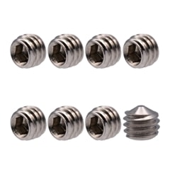 SUS316 ステンレス イモネジ M6×5 P1.00 8個セット ホーローセット トガリ先 止めネジ | SUS316マリン用パイプ/金具類,その他 | Ksgarage