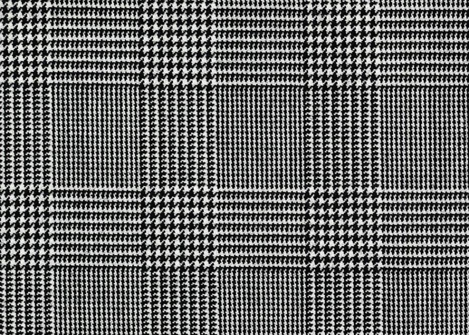 01751-99 白黒/グレンチェック | HERDREX,定番/CLASSICO | KUNISHIMA