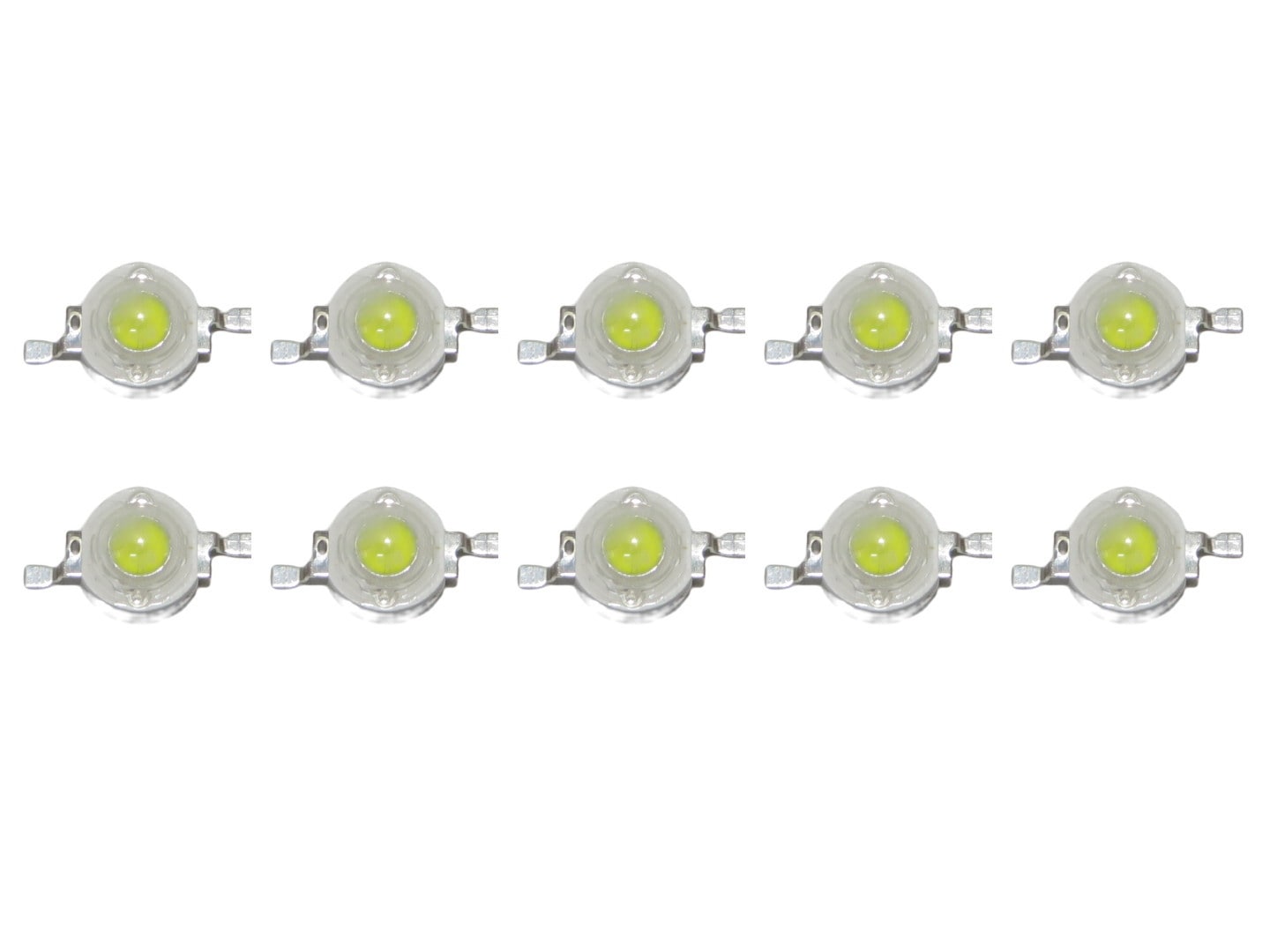 パワーLED 1W 10個入り 白 100lm - 電子パーツ通販のKURA 本店 - KURA-PARTS