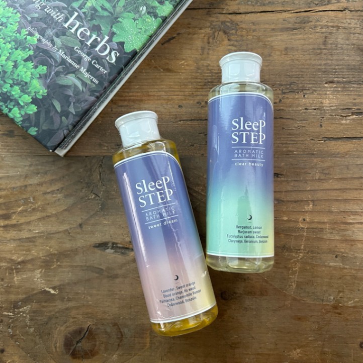 SLEEP STEP アロマティックバスミルク 200ml | アロマ・スキンケア | くらし舎 本店 オンラインストア