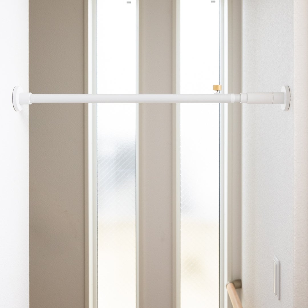 【DRAW A LINE】 001 Tension Rod A ホワイト｜リビング用品,DIY｜kurasso（クラッソ）