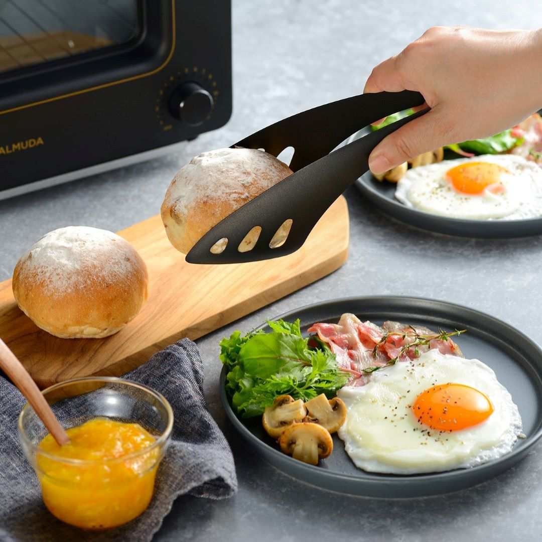 【AUX】 ゆびさきサーバートングブラック｜キッチン用品,キッチンツール,トング・菜箸｜kurasso（クラッソ）