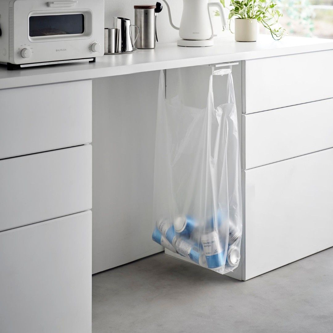 【tower】 テーブル下レジ袋ハンガー｜浮かせる収納,キッチンで使える浮かせる収納｜kurasso（クラッソ）