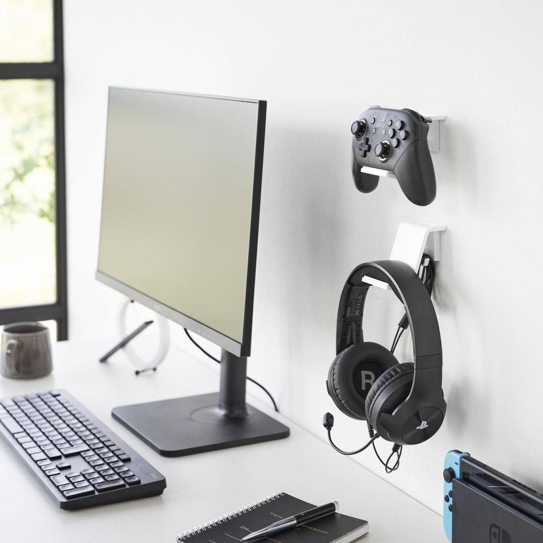 【smart】 石こうボード壁対応 ウォールゲームコントローラー収納ラック 2個組｜リビング用品,収納｜kurasso（クラッソ）