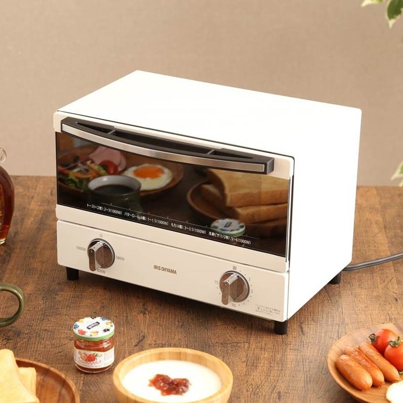 【アイリスオーヤマ】スチームオーブントースター 2枚焼き BLSOT-011｜アイリスプラザ,キッチン家電｜kurasso（クラッソ）