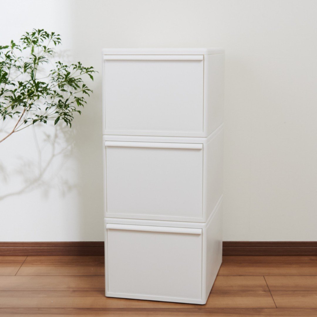 【like-it】 組み合わせて使える収納ケース ワイド L 3個組｜寝室・クローゼット,収納,クローゼット収納｜kurasso（クラッソ）