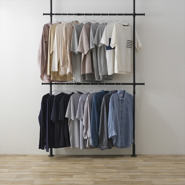 つっぱりハンガーラック TWR2-1350｜Simple Style(シンプルスタイル),収納用品｜kurasso（クラッソ）