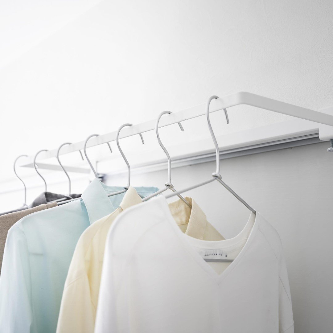 【tower】 室内物干しハンガー 奥行ワイド｜寝室・クローゼット,ハンガー｜kurasso（クラッソ）