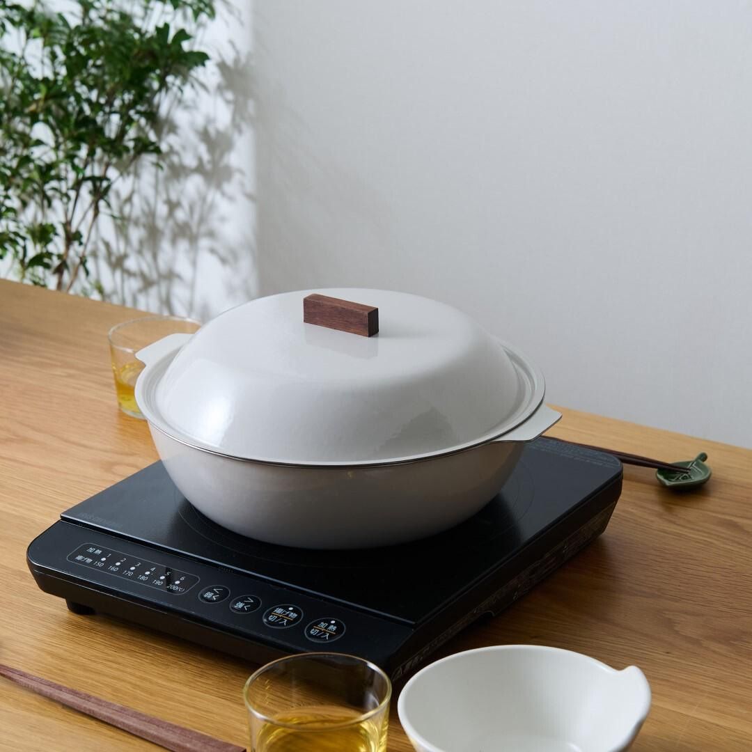 【KINTO】 KAKOMI IH琺瑯鍋 2L｜キッチン用品,鍋・フライパン・やかん,両手鍋｜kurasso（クラッソ）