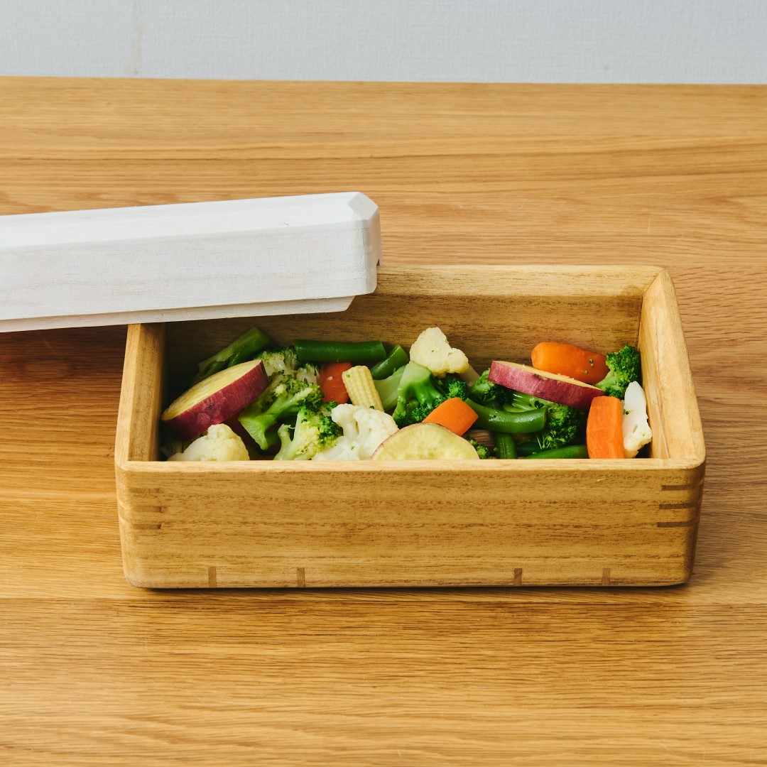 【kirisai】 桐のレンジでむし鉢｜キッチン用品,鍋・フライパン・やかん,蒸し器・せいろ｜kurasso（クラッソ）