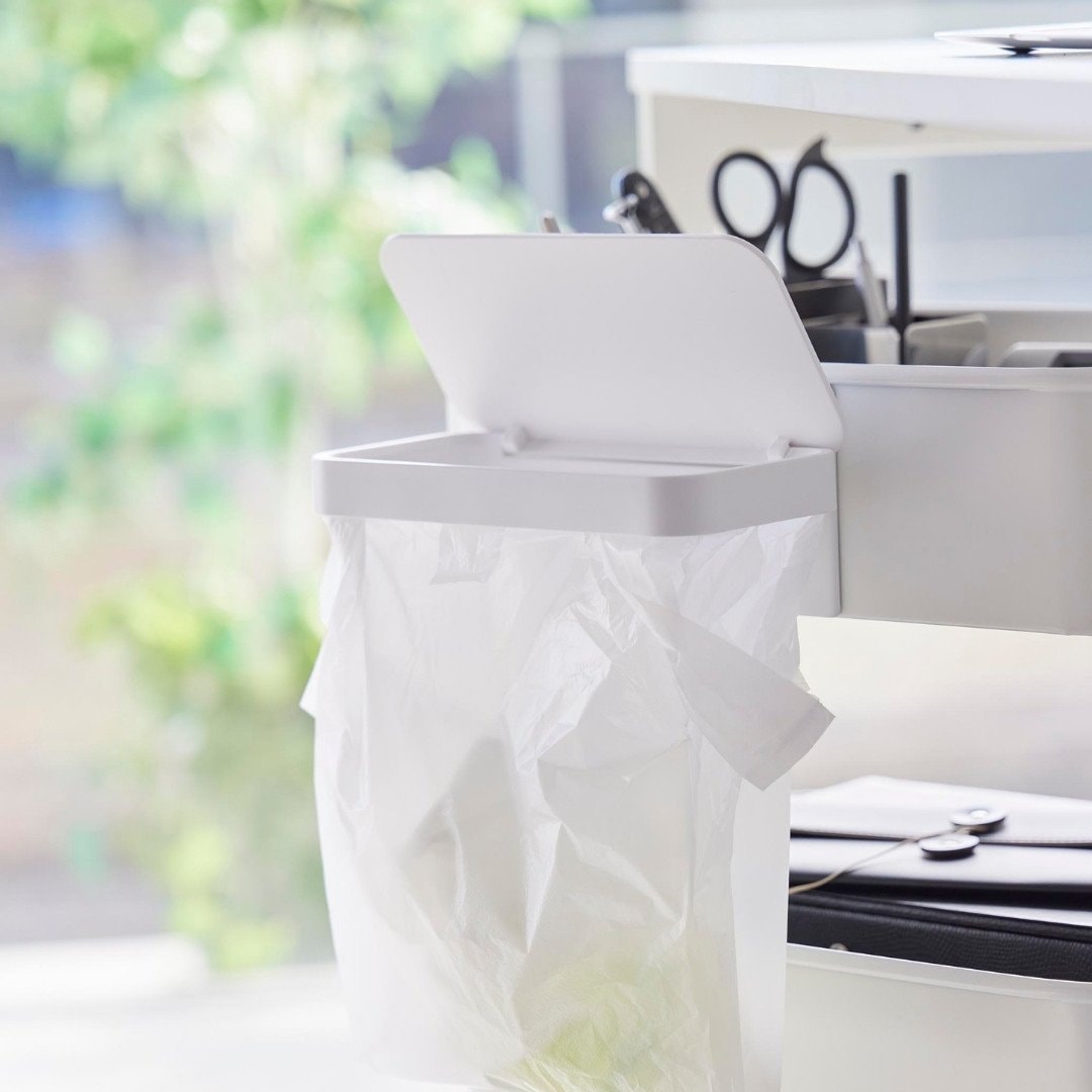 【tower】 ワゴンに付けられるマグネット蓋付きポリ袋ホルダー｜リビング用品,ダストボックス｜kurasso（クラッソ）