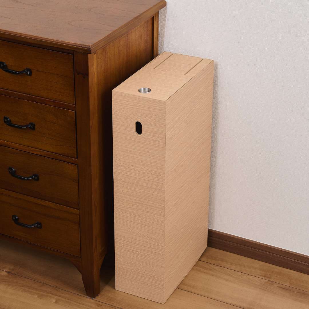 バスク ダストBOXスリムタワー 20L｜ゴミ箱・ダストボックス,フタ付きゴミ箱｜kurasso（クラッソ）