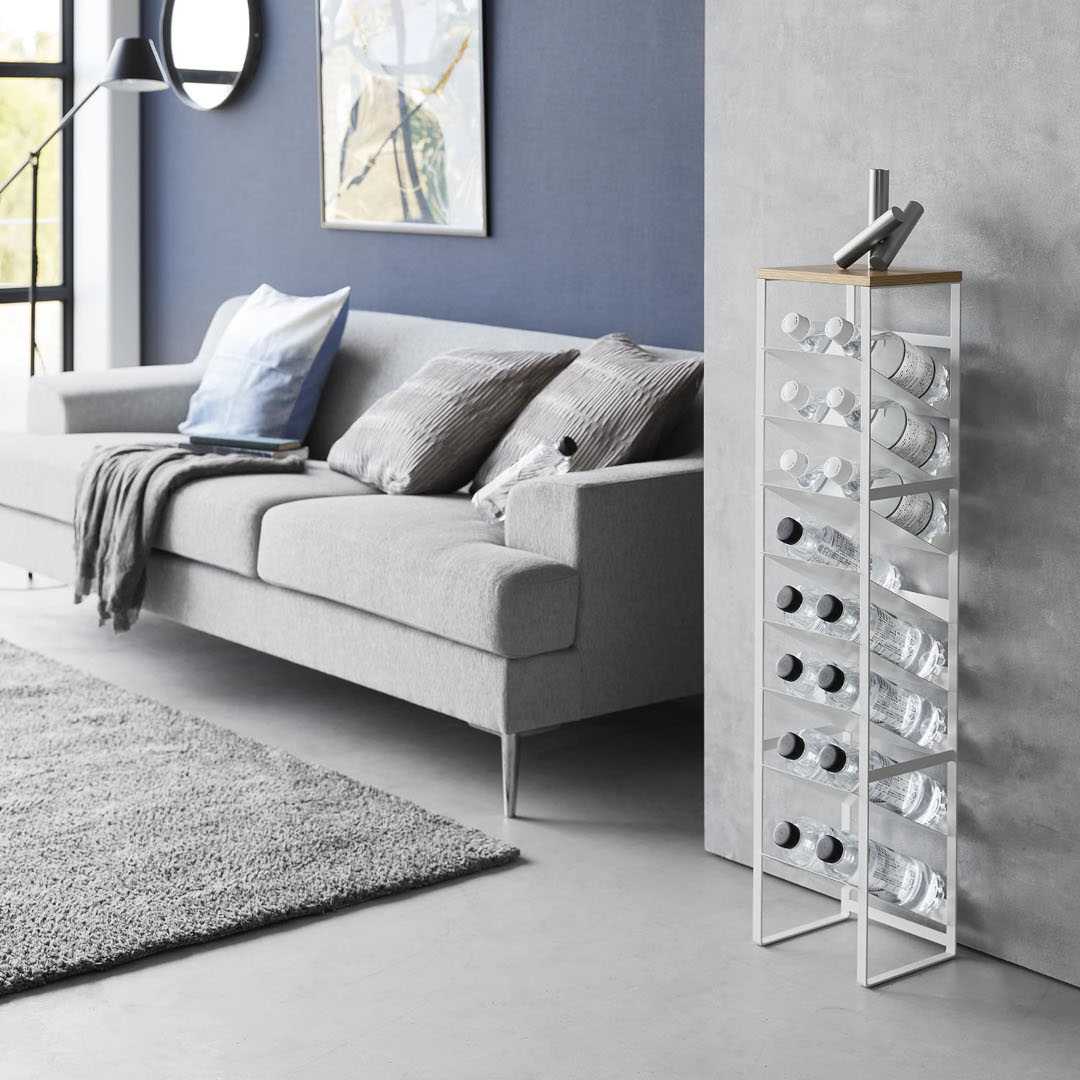 【tower】 天板付きボトルストッカー 8段｜キッチン用品,キッチン収納｜kurasso（クラッソ）