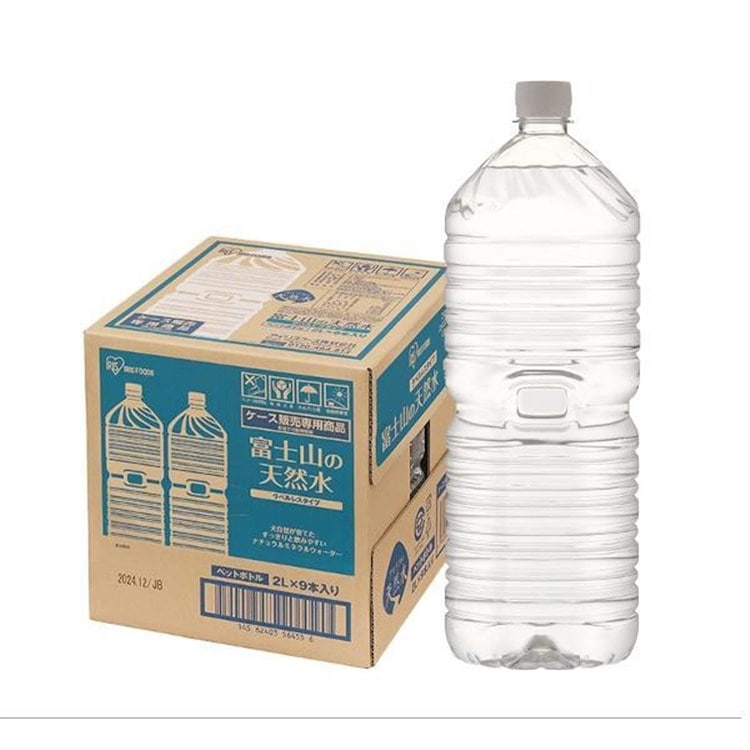富士山の天然水 2L×9本 ラベルレス｜アイリスプラザ,食品｜kurasso（クラッソ）