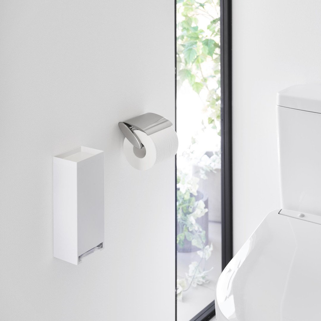 【tower】ウォールパンティライナーホルダー 石こうボート壁対応｜トイレ用品,ケース・ハンガー・ホルダー｜kurasso（クラッソ）