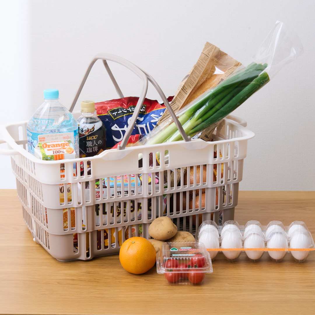 たためる買い物かご｜キッチン用品,エプロン・キッチンファブリック・テーブルウェア,エコバッグ｜kurasso（クラッソ）