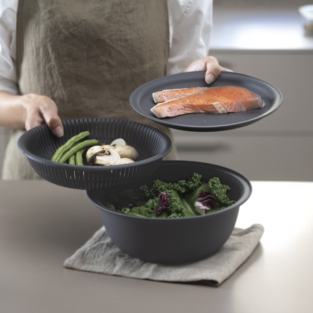 【marna】 ザルボウル 3点セット 21cm｜キッチン用品,まな板・カッティングボード｜kurasso（クラッソ）