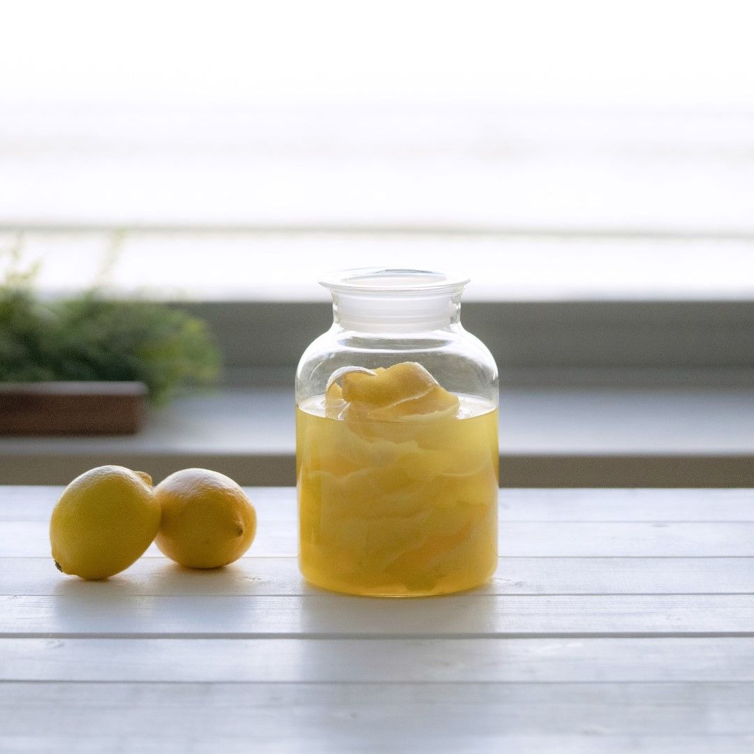 【HARIO】 ガラスの手仕事保存びん クリア 1000ml｜キッチン用品,保存容器・調味料入れ,保存容器・キャニスター｜kurasso（クラッソ）