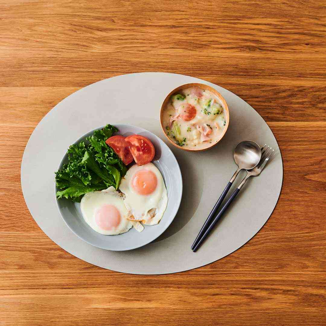 【LIND DNA】 オーバル プレイスマット NUPO 35×46cm｜キッチン用品｜kurasso（クラッソ）