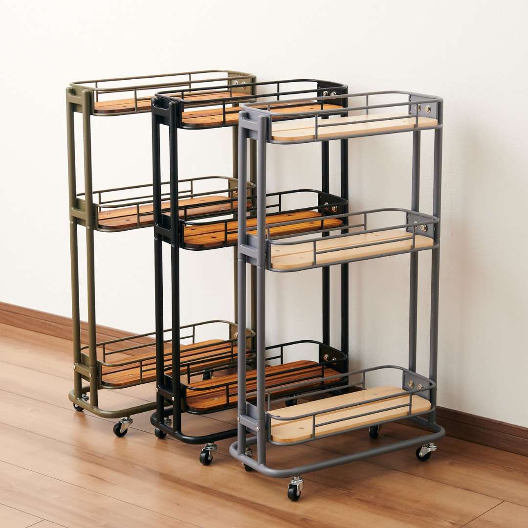 【Mash】 ビーワイケージ スリムワゴン｜リビング用品,収納｜kurasso（クラッソ）