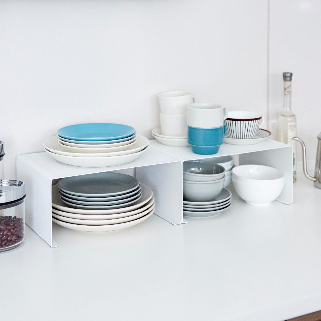 【tower】 キッチンスチールコの字ラックL｜キッチン用品,キッチン収納,キッチンラック｜kurasso（クラッソ）