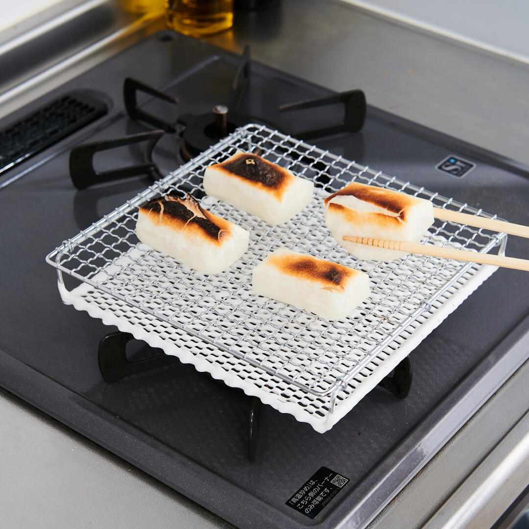 【丸十金網】 セラミック焼網 大｜キッチン用品,鍋・フライパン・やかん｜kurasso（クラッソ）