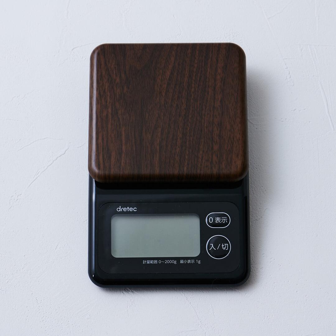 【dretec】 デジタルスケール フォレスト｜キッチン用品,キッチンツール,計量カップ・キッチンスケール｜kurasso（クラッソ）