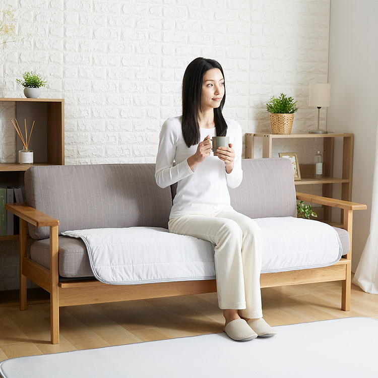 接触冷感モッチリソファーカバー 65×130cm｜Simple Style(シンプルスタイル),寝具｜kurasso（クラッソ）