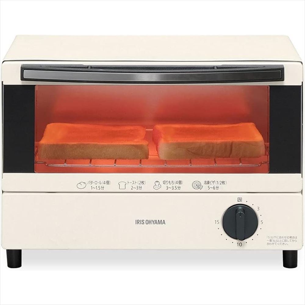 オーブントースター ホワイト EOT-011-W ｜アイリスプラザ,キッチン家電｜kurasso（クラッソ）