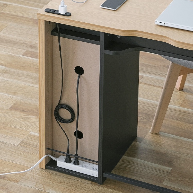 省スペース収納付きデスク SDK-890｜SIMPLE STYLE (シンプルスタイル),収納用品｜kurasso（クラッソ）