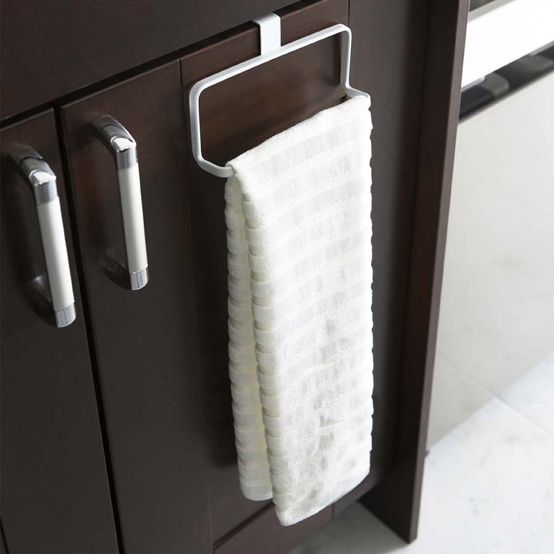 キッチンタオルハンガー タワー ホワイト｜kurasso（クラッソ）