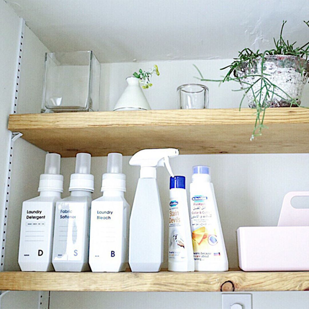 【sarasa design】 ランドリーボトル L 1000ml オフホワイト｜洗濯・ランドリー用品,ランドリーボトル・洗剤｜kurasso（クラッソ）