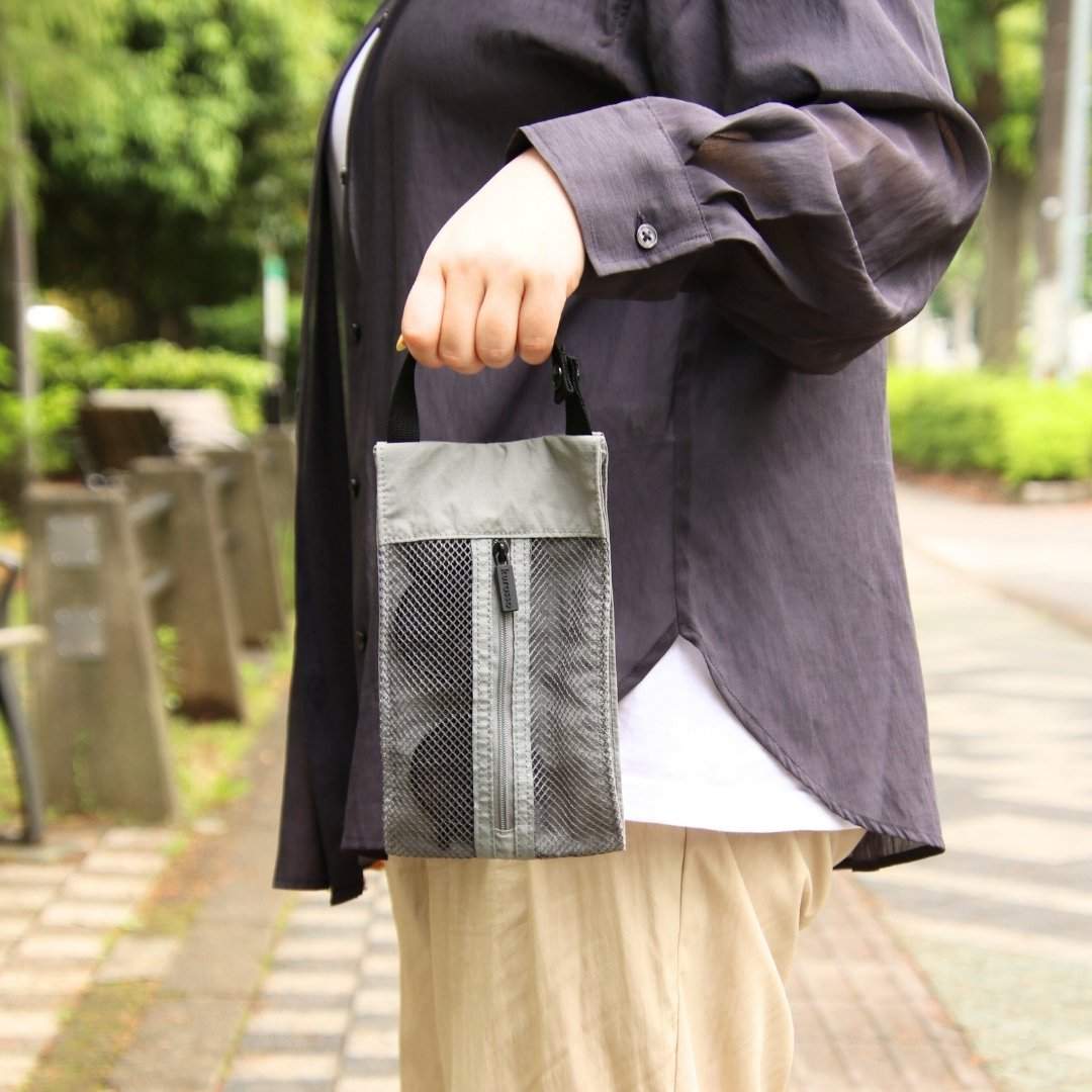 【kurasso】ナイロン+メッシュポーチ｜玄関・ガーデニング用品,小物｜kurasso（クラッソ）