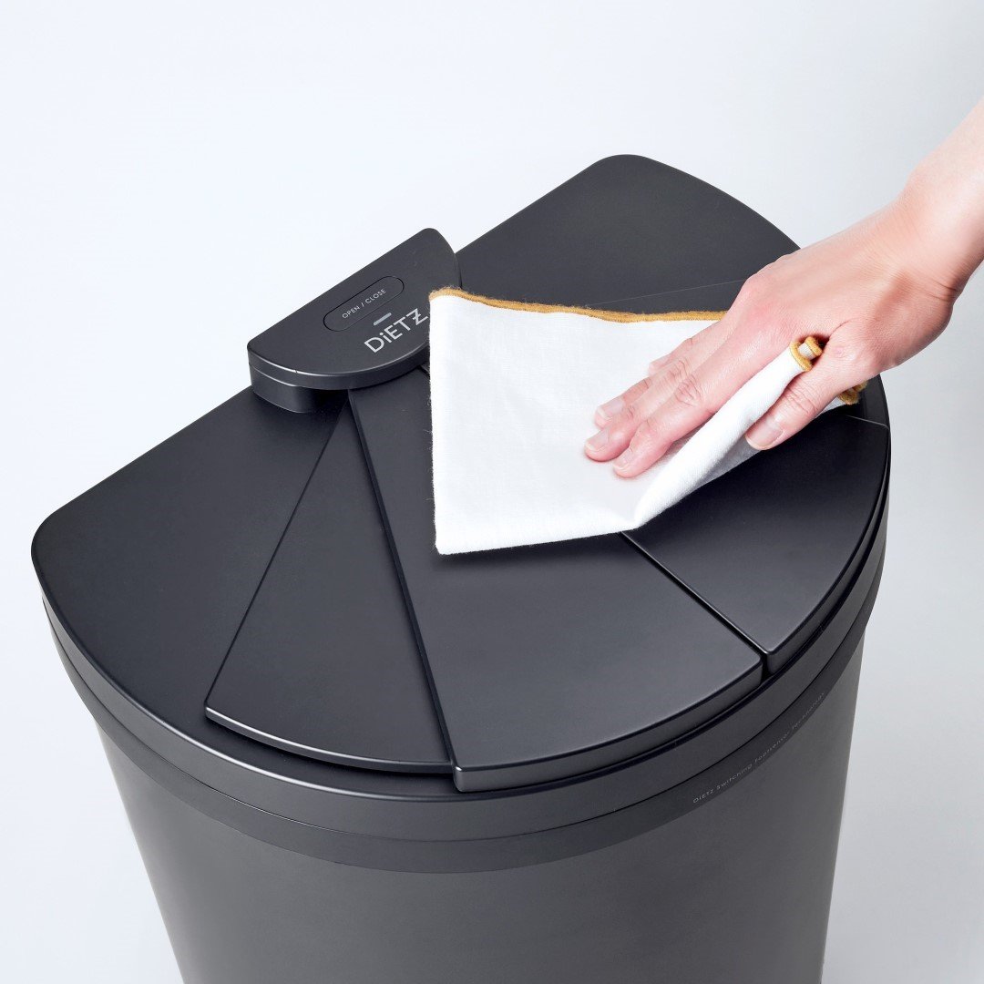 【DiETZ】 ダストボックス 30 マットブラック｜ゴミ箱・ダストボックス,キッチン向けゴミ箱｜kurasso（クラッソ）