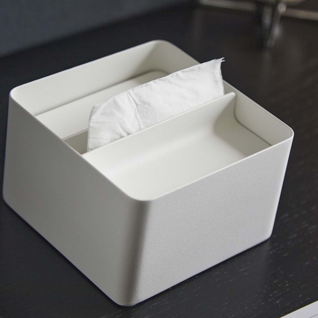 【tower】蓋付きハーフティッシュケース｜キッチン用品,キッチン収納｜kurasso（クラッソ）