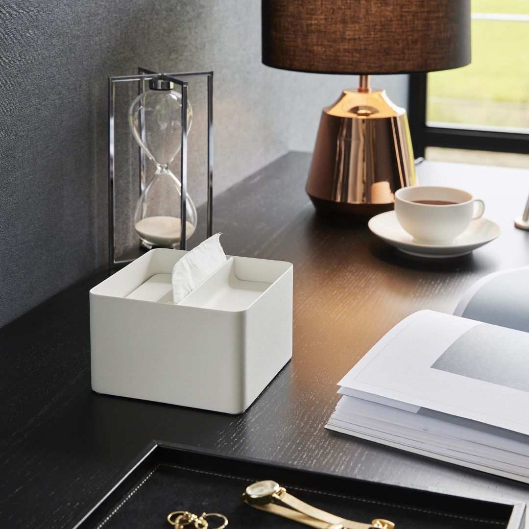 【tower】蓋付きハーフティッシュケース｜キッチン用品,キッチン収納｜kurasso（クラッソ）